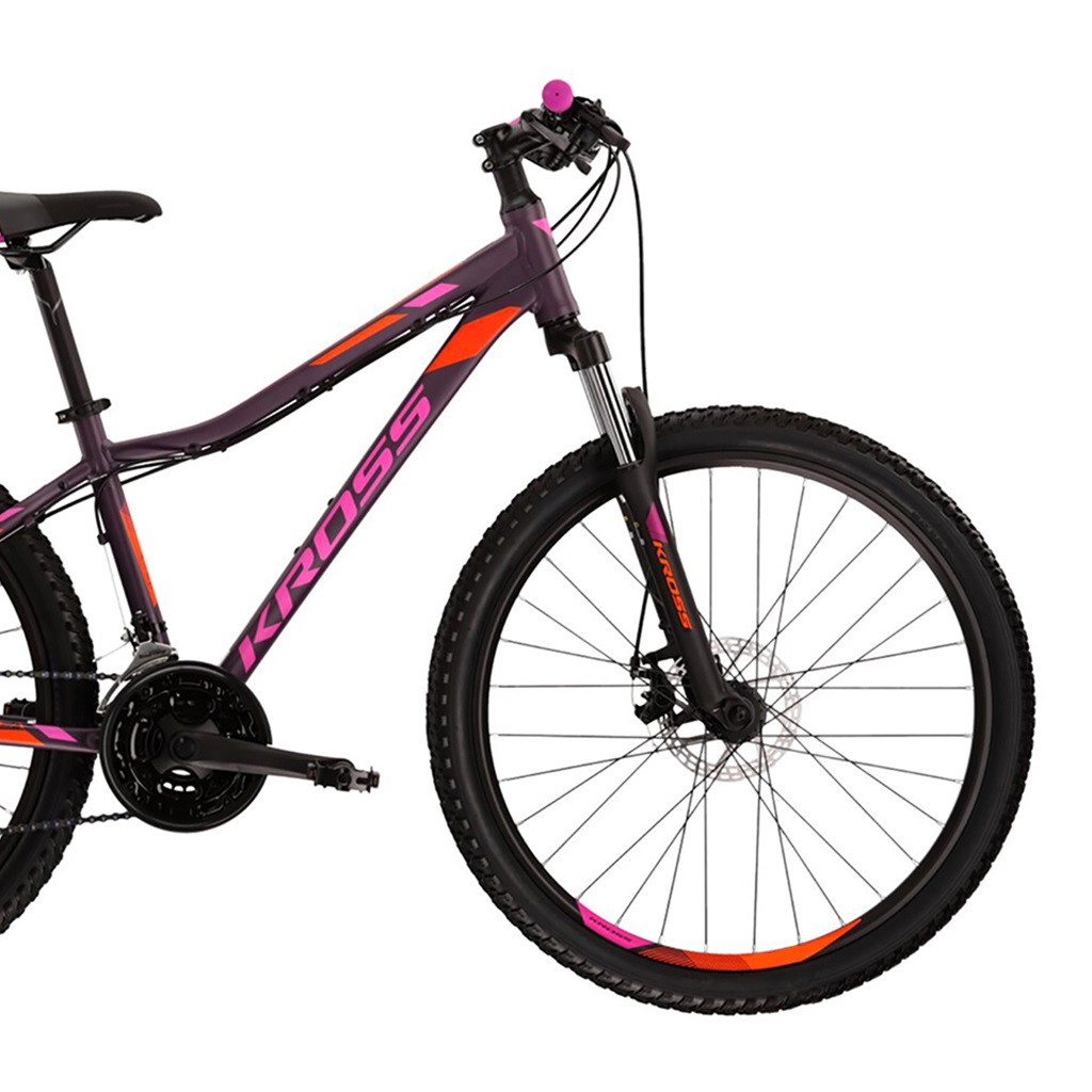 Rower górski MTB KROSS Lea 3.0 27,5" Fioletowy 2023